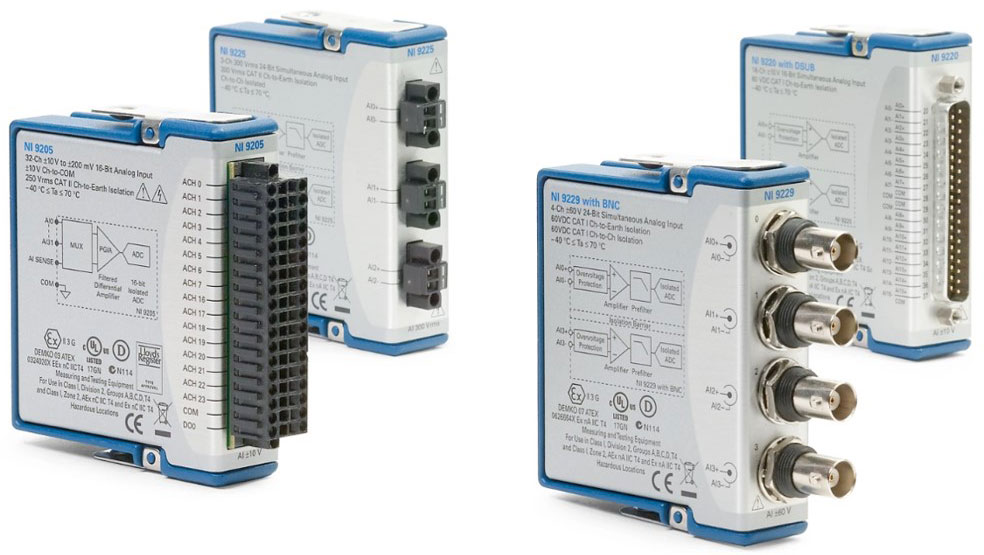 CompactDAQ Analog Input - National Instruments | DigiKey