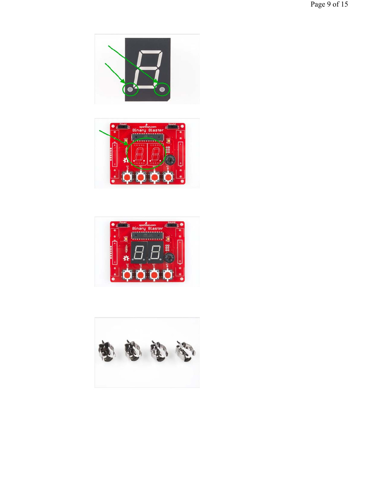 Binary Blaster Assembly Guide Datasheet by SparkFun Electronics | Digi-Key Electronics