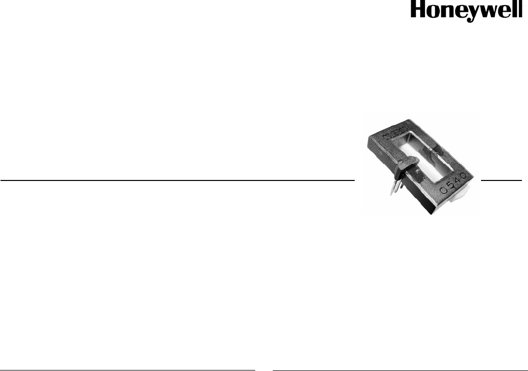 CSLS Series Datasheet by Honeywell Sensing and Productivity Solutions | Digi-Key Electronics