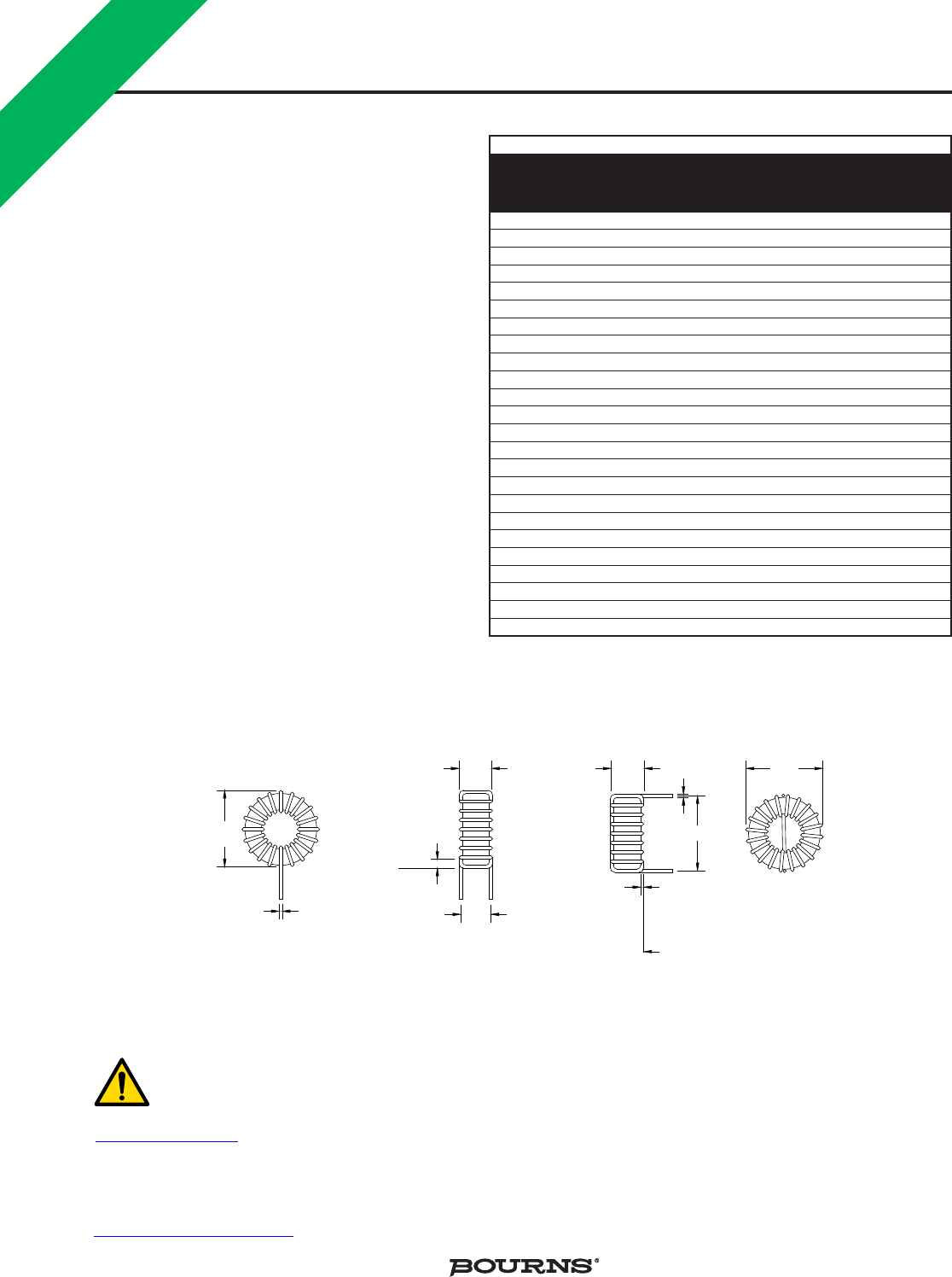 2200 Series Datasheet by Bourns Inc. | Digi-Key Electronics